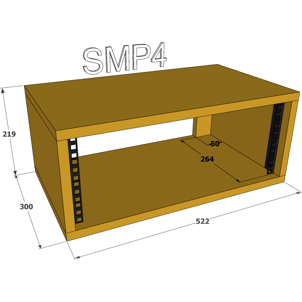 Buy SMP4 Desktop 19 inch 4U Rack Pod Online